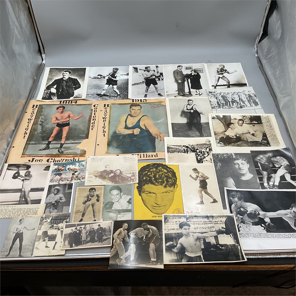 BuyOrBidOnIt - Early 20th Century Boxing Memorabilia: Jack Johnson, Joe ...