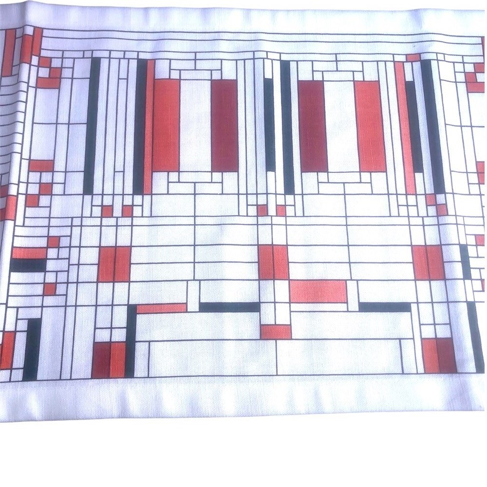 BuyOrBidOnIt - Frank Loyd Wright STUDIO SKYLIGHT Design Table Runner