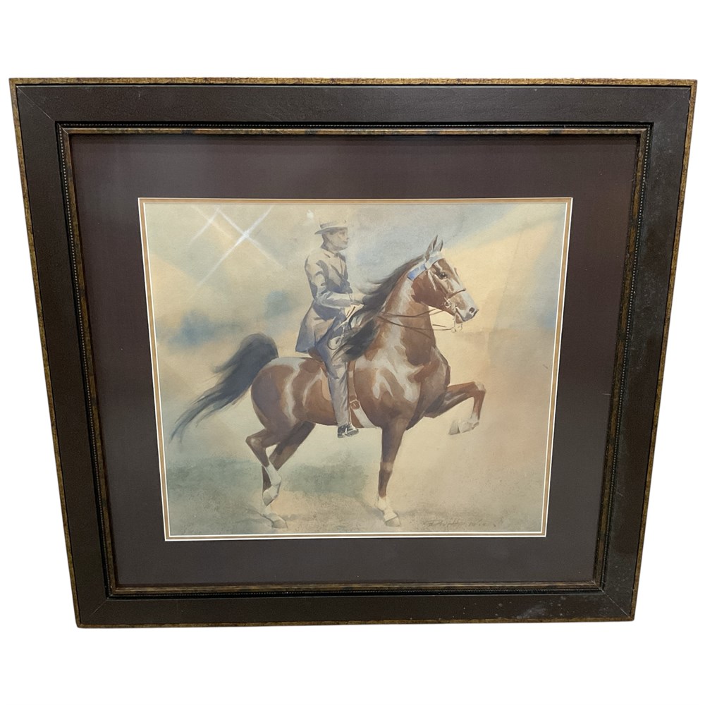 BuyOrBidOnIt - American Saddlebred “Wing Commander” & Earl Teater ...